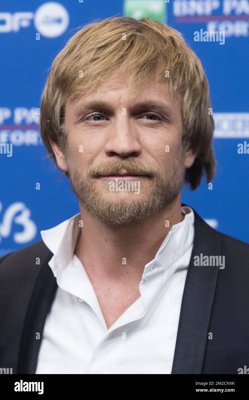 actor Jeremie Renier pictured during the 8th edition of the Magritte du ...