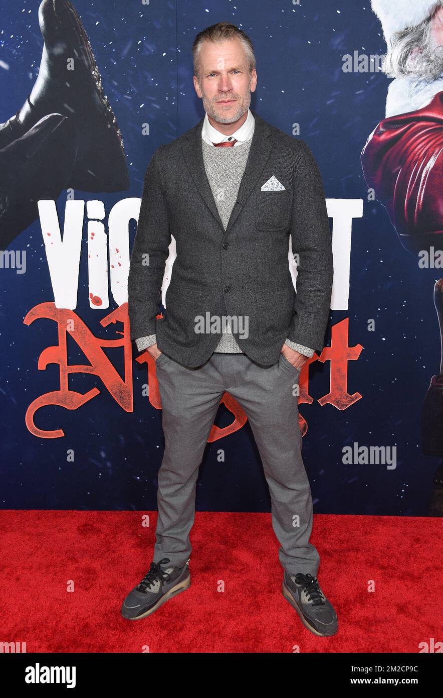 Norwegian actor Andre Eriksen arriving to the ‘Violent Night’ Los ...