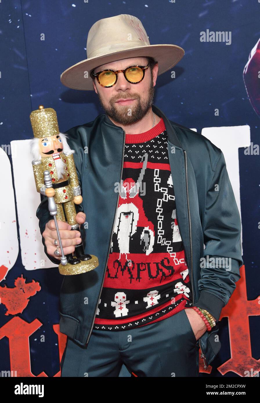Canadian actor Brendan Fletcher arriving to the ‘Violent Night’ Los ...