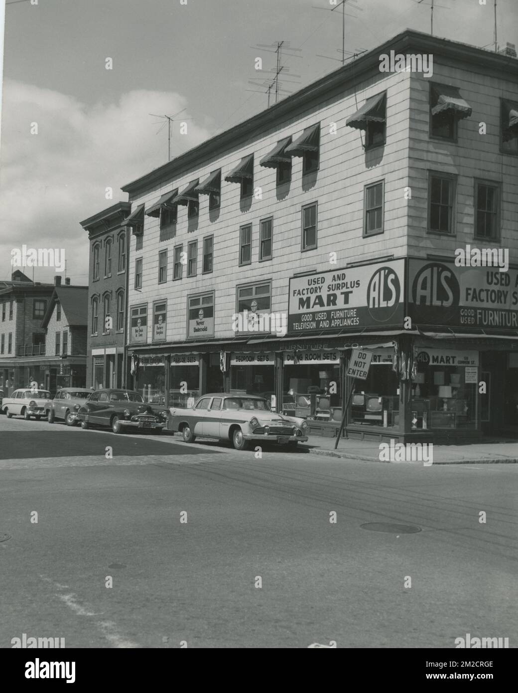 Corner of Common St. & Franklin St., eastside of Franklin St ...