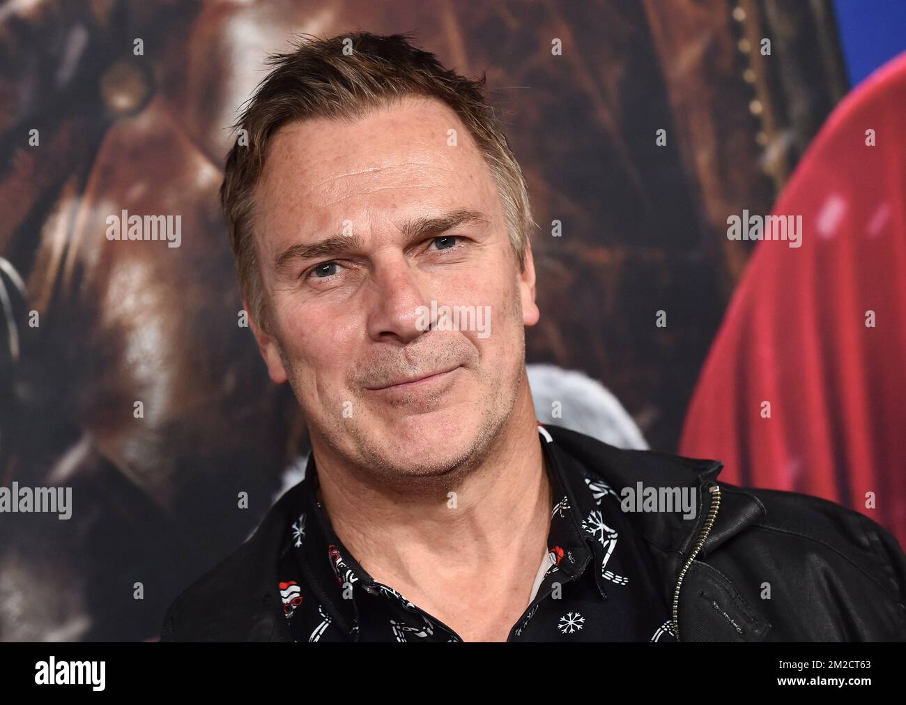 Canadian actor Mike Dopud arriving to the ‘Violent Night’ Los Angeles ...
