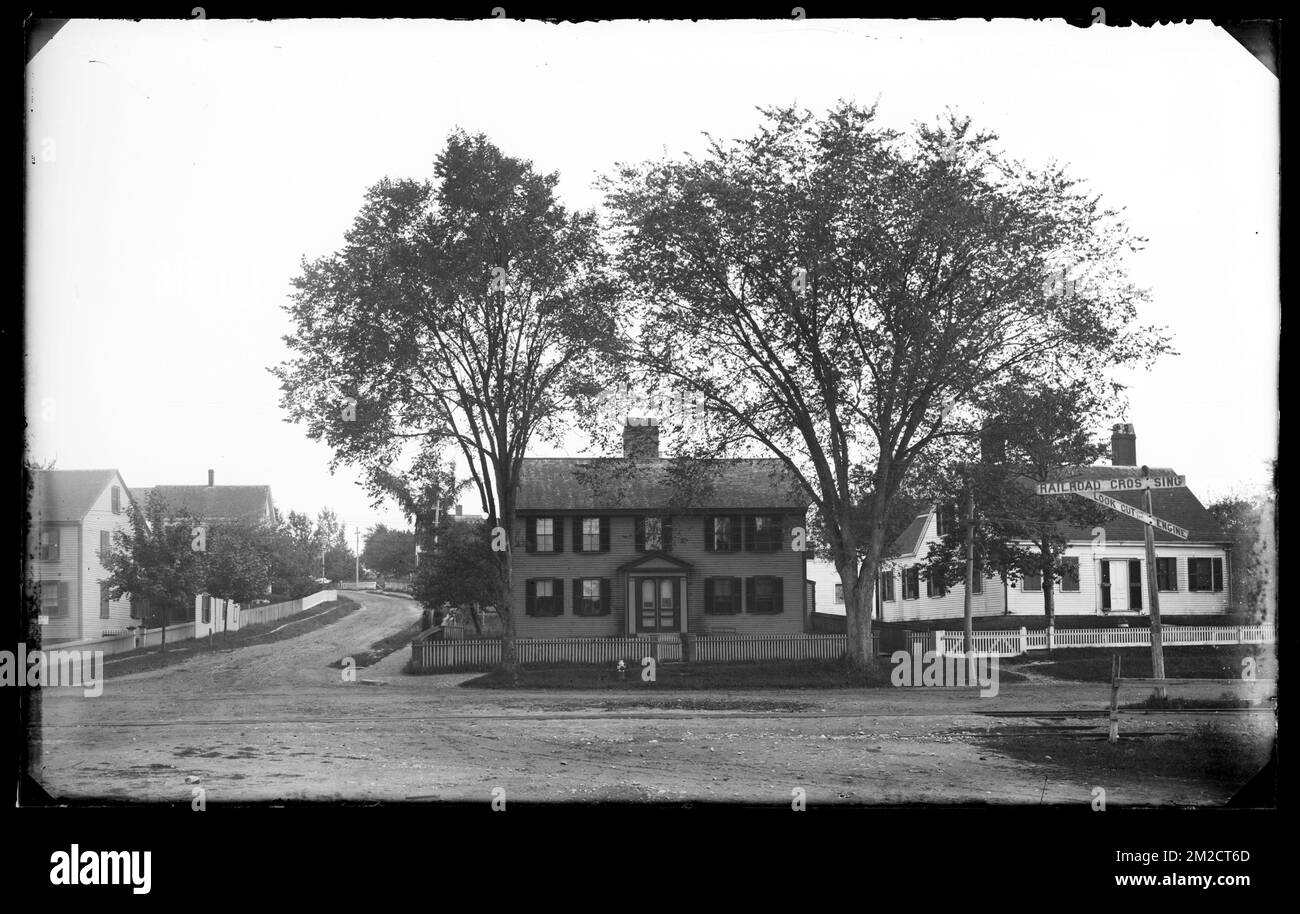 Corner South and Hersey Sts. or view from Agricultural Hall looking ...