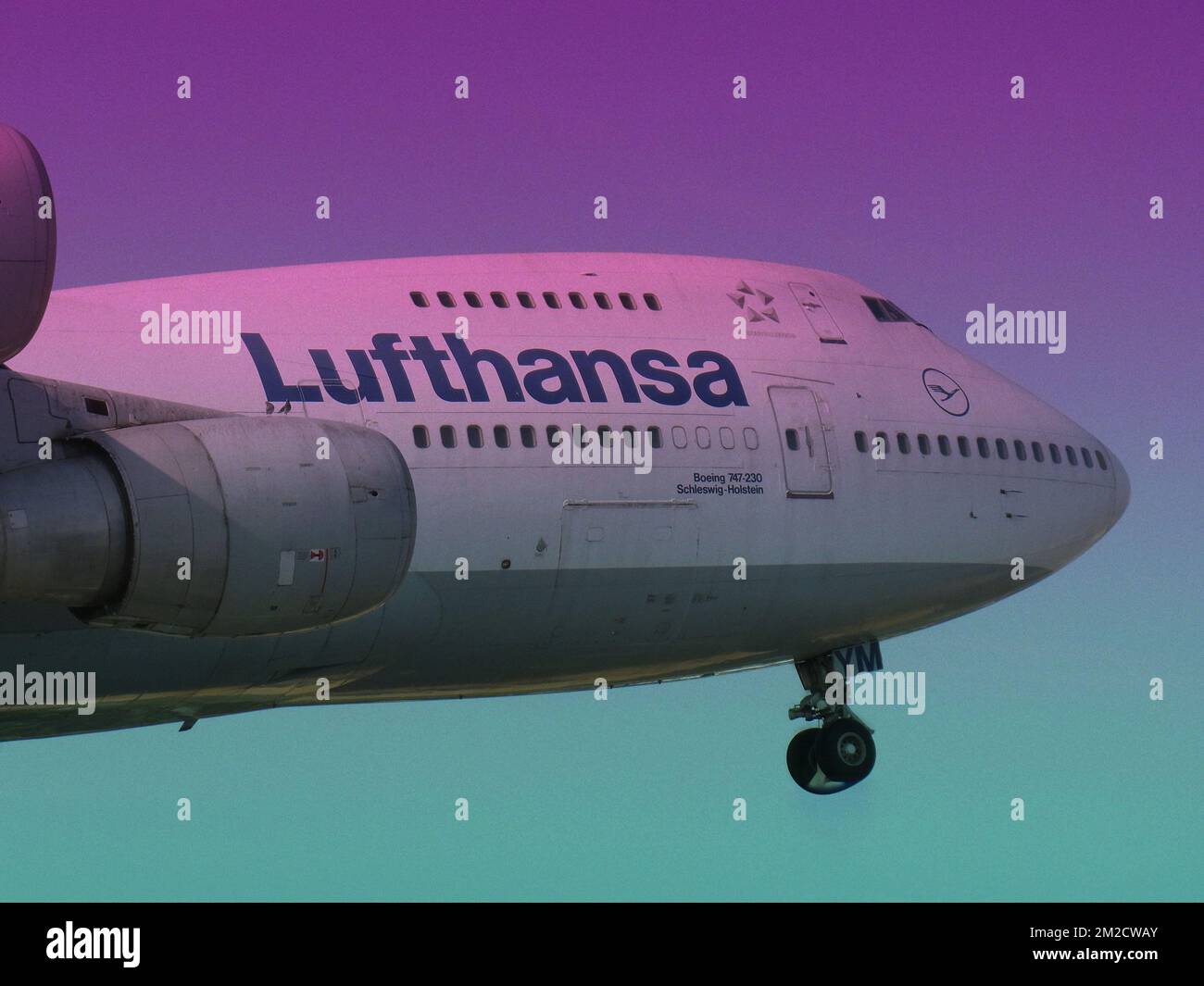 Lufthansa airplane company | Compagnie Lufthansa 09/07/2017 Stock Photo ...