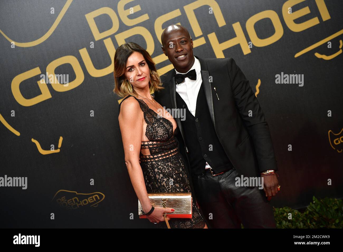 Former Club Brugge player Khalilou Fadiga pictured on the red carpet at ...