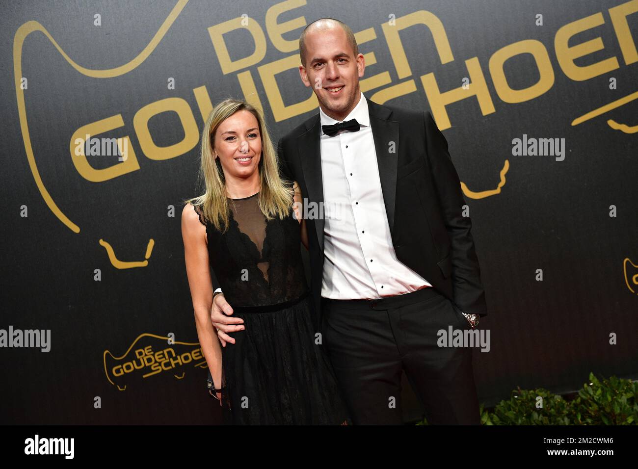 PSV's club doctor Stijn Indeherberge and his wife Elke Theunissen ...