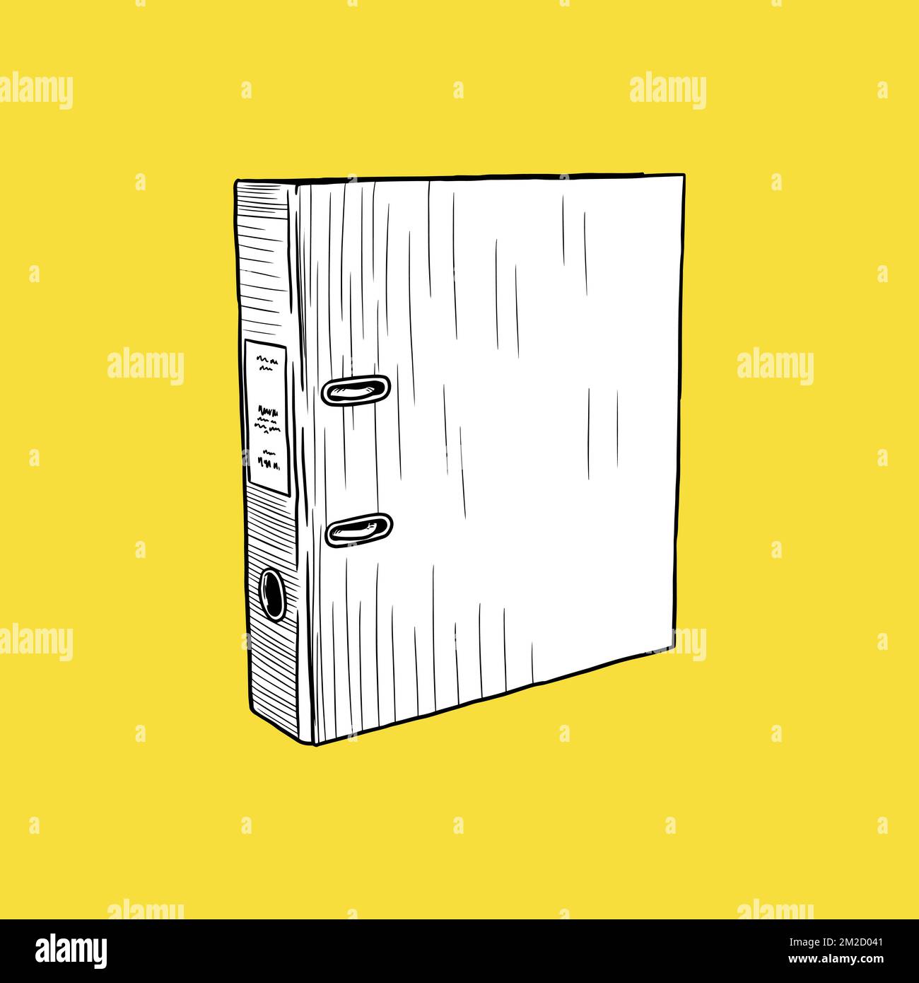 File Icon, Office Concept, Sketch and Vintage. Vector illustration ...