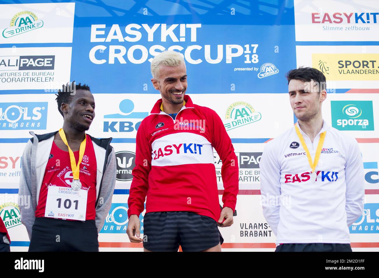 Belgian Isaac Kimeli , Belgian Soufiane Bouchikhi and Adam Hickey ...