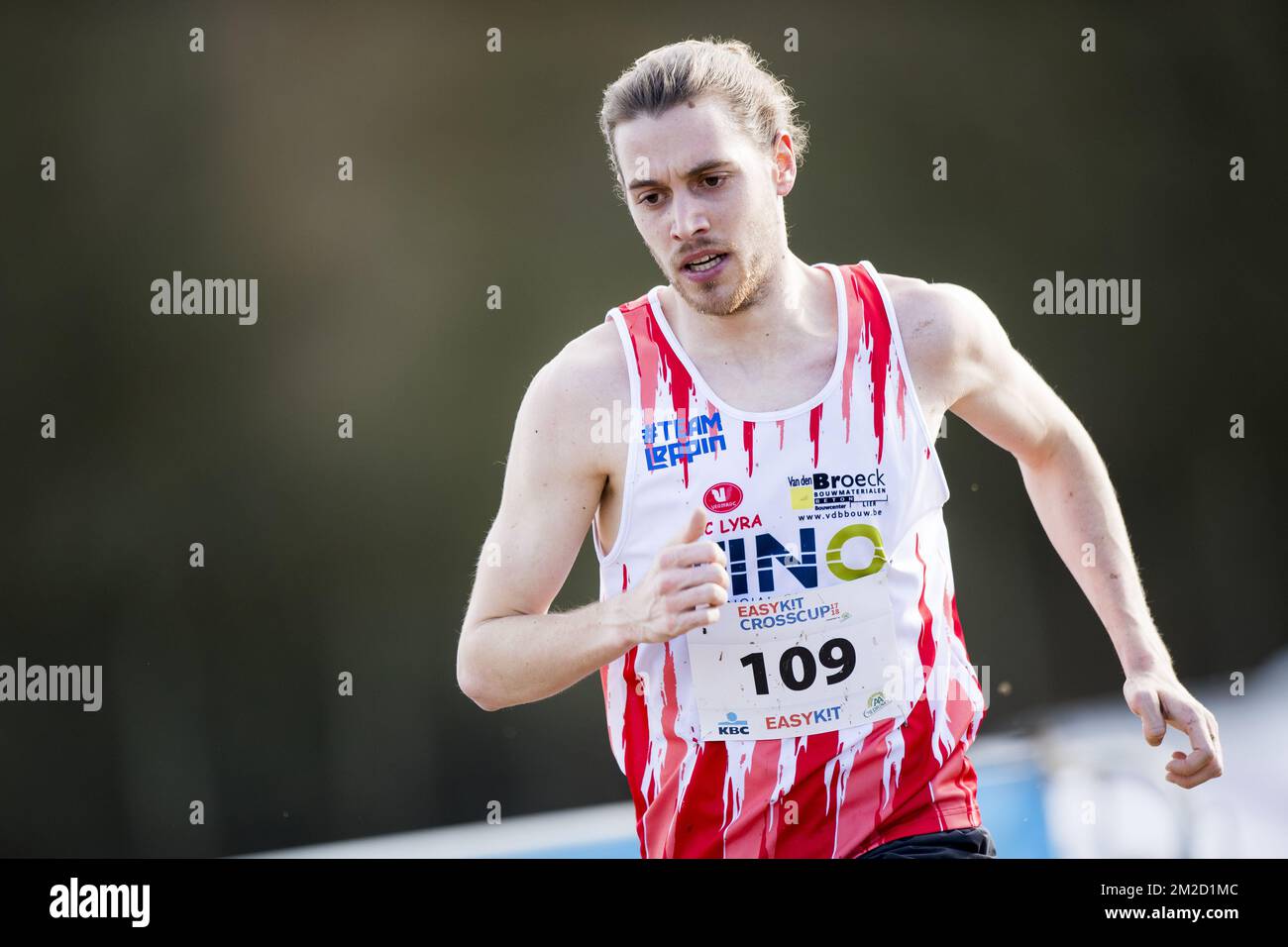 Belgian Michael Somers pictured in action during the men's race at the ...
