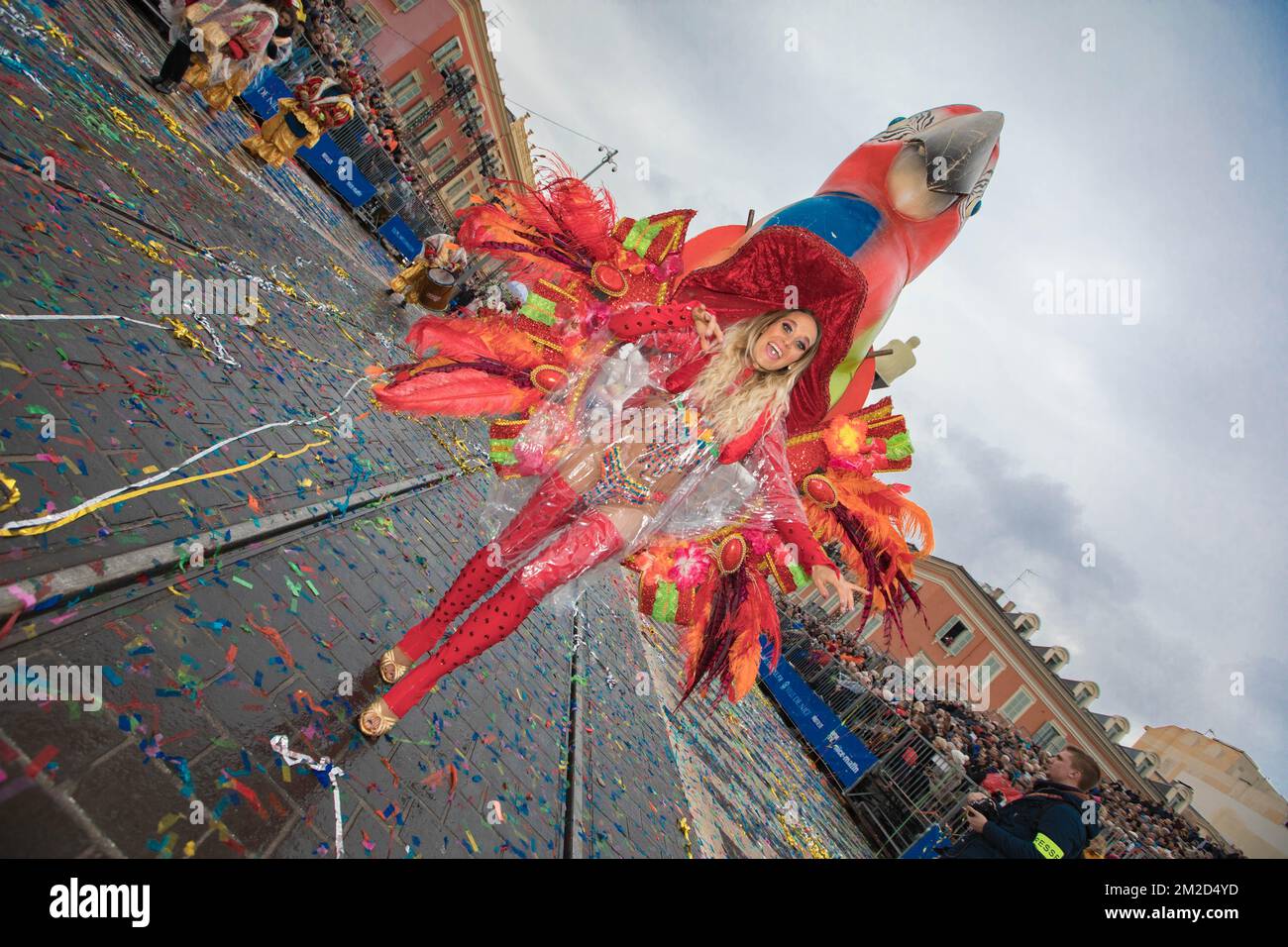 Bataille de fleurs nice carnival france hi-res stock photography and ...
