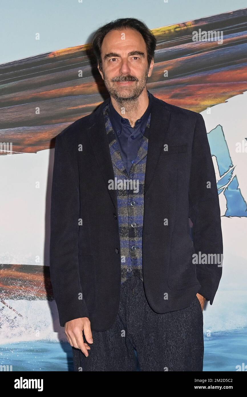 Rome, Italy. 13th Dec, 2022. Neri Marcorè attends the blu carpet of the ...