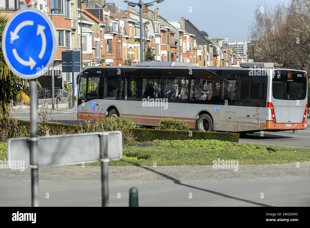 STIB pertubation on the brussels city transportation - Busses ...