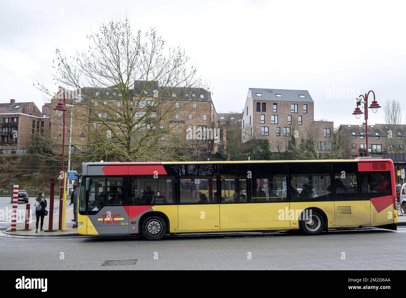 Tec Busses at the Bus station in Louvain-La-Neuve | Bus Tec a la gare ...