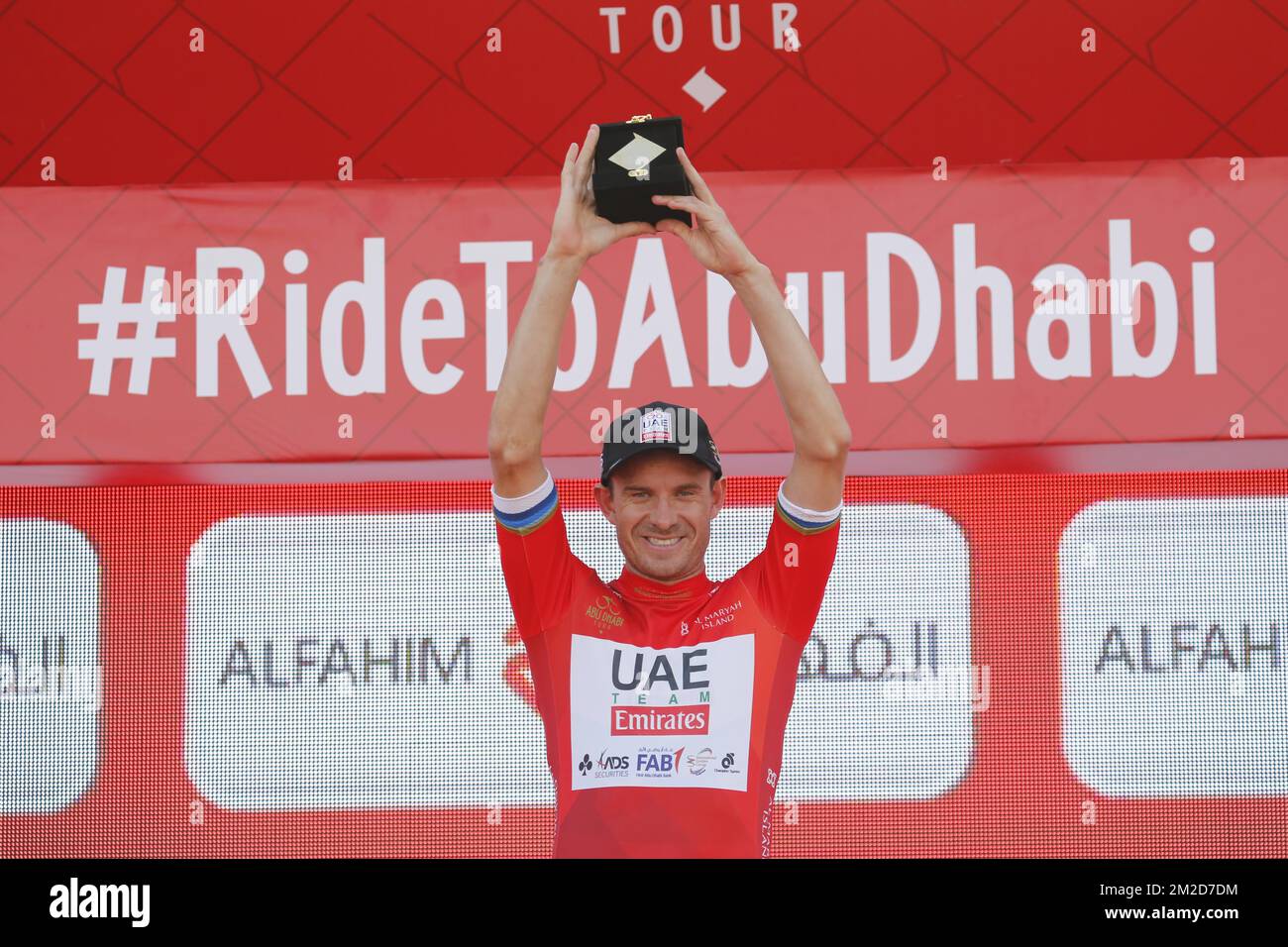 Norwegian Alexander Kristoff of UAE Team Emirates celebrates on the ...