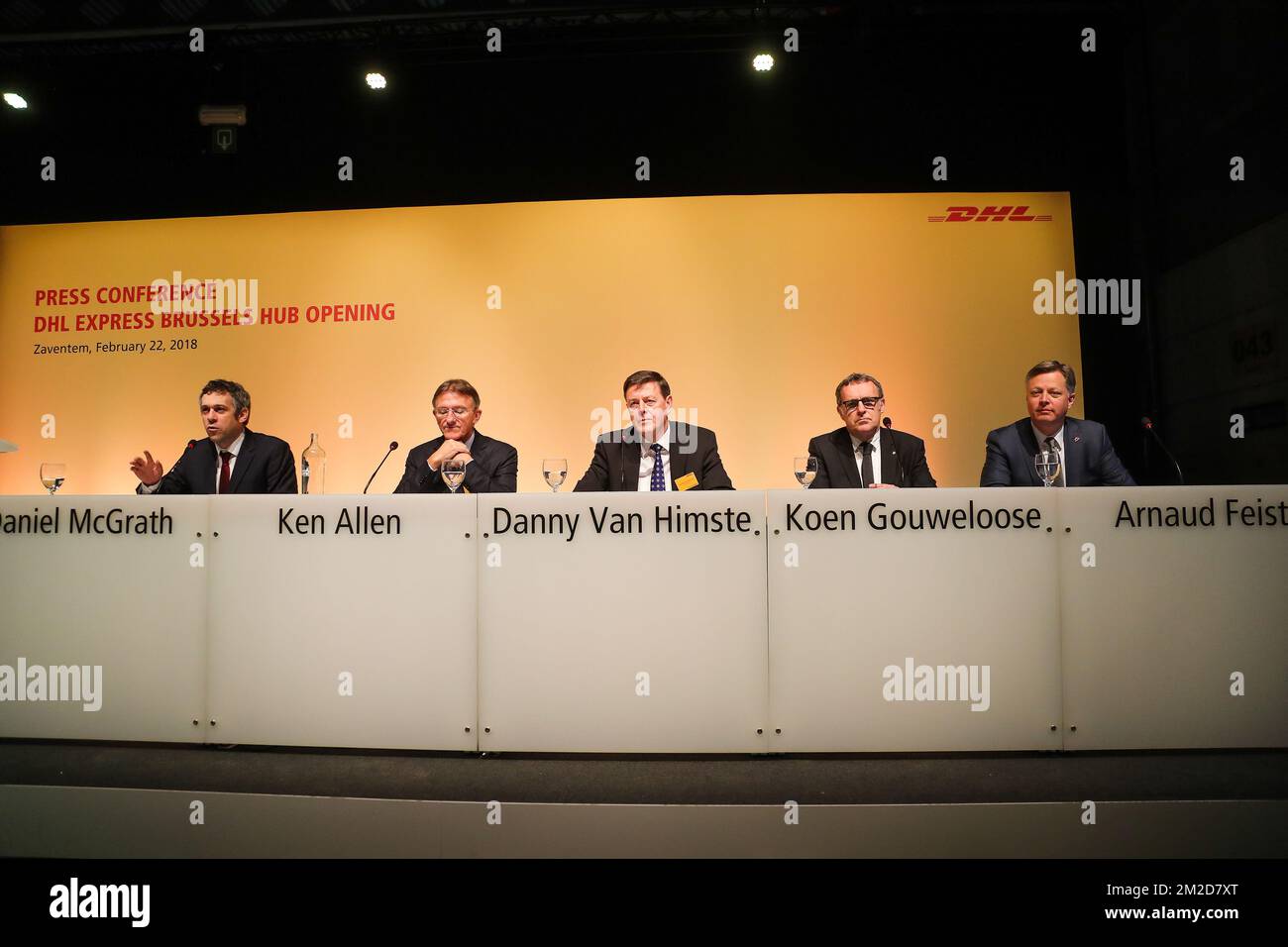 DHL Express spokesperson Daniel McGrath, DHL Express CEO Ken Allen, DHL ...