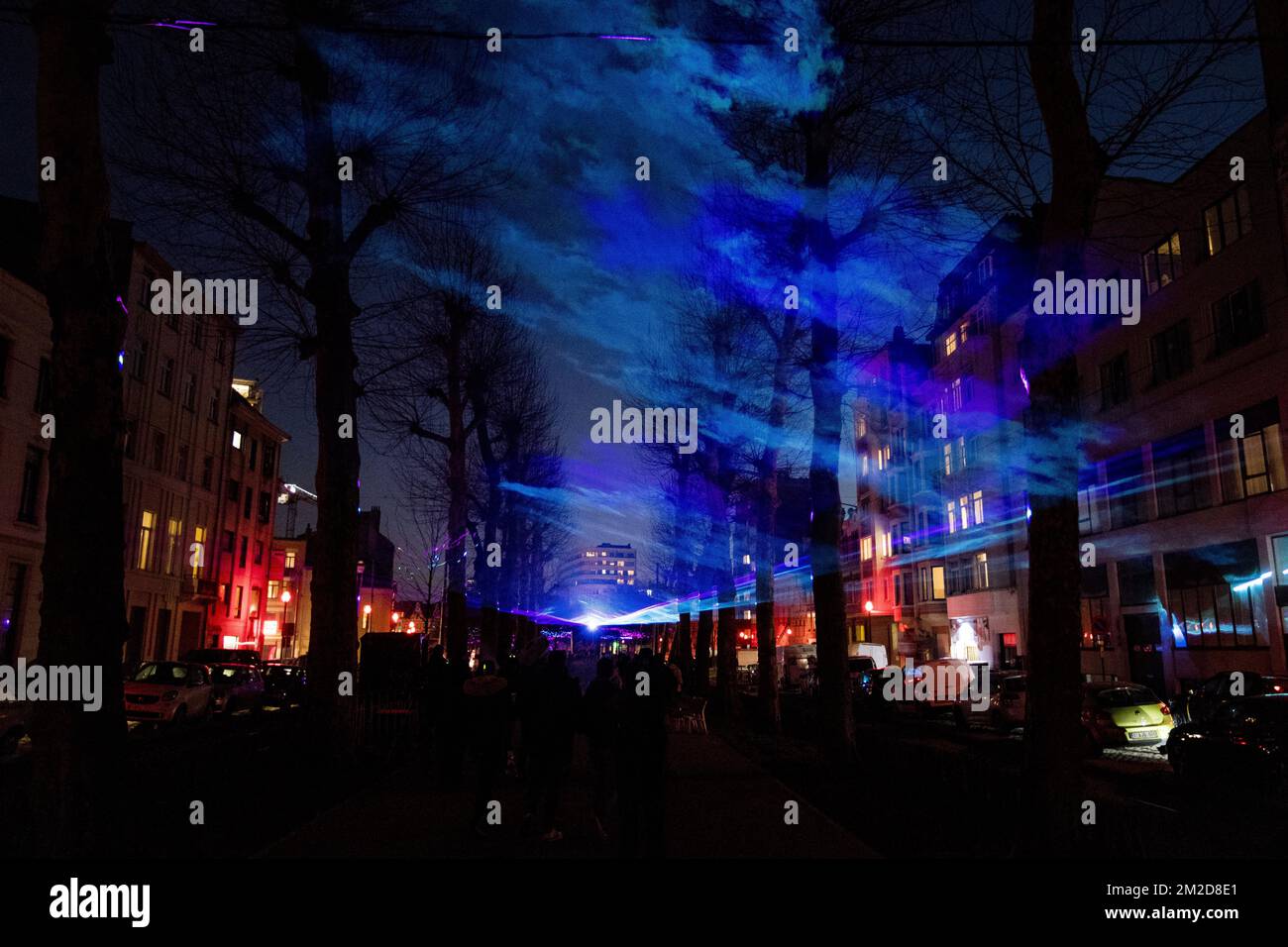 Illustration picture taken during the first day of the 'Bright Brussels ...