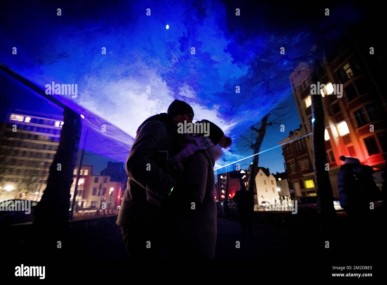 Illustration picture taken during the first day of the 'Bright Brussels ...