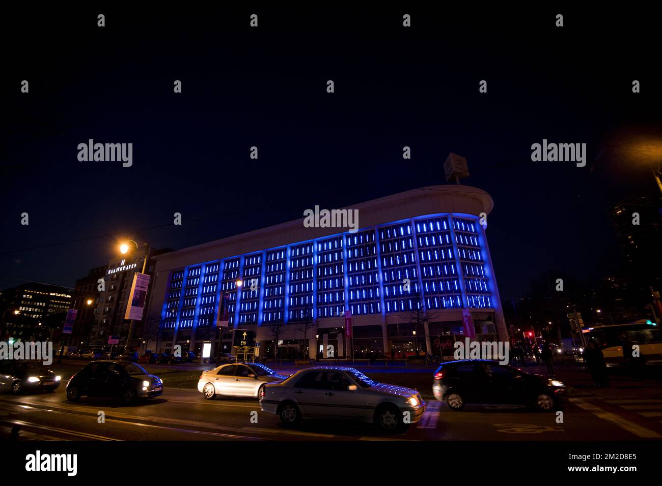Illustration picture taken during the first day of the 'Bright Brussels ...