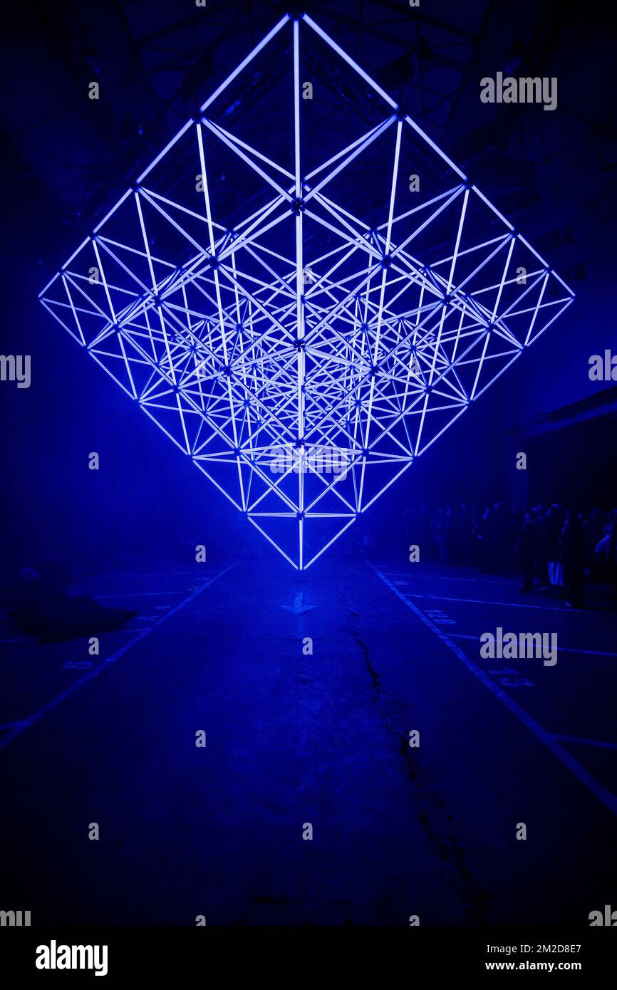 Illustration picture taken during the first day of the 'Bright Brussels ...