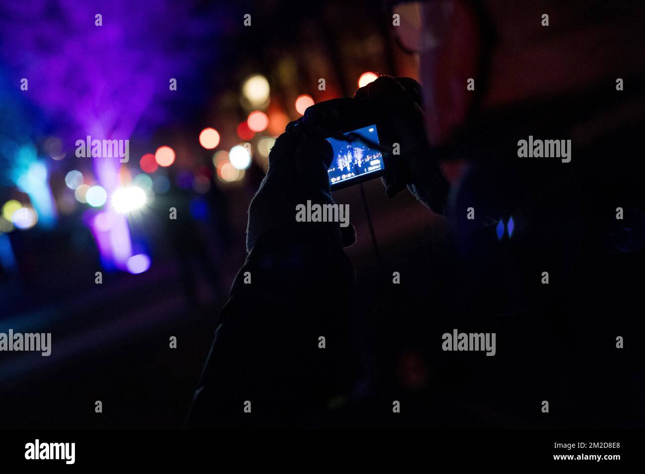 Illustration picture taken during the first day of the 'Bright Brussels ...
