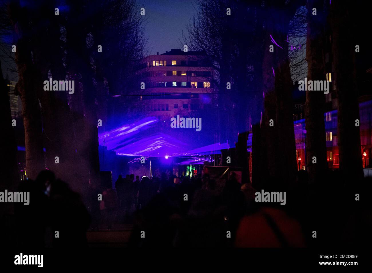 Illustration picture taken during the first day of the 'Bright Brussels ...