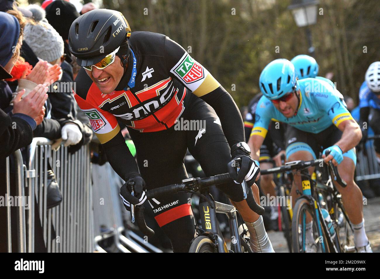 Belgian Greg Van Avermaet of BMC Racing Team pictured in action during ...