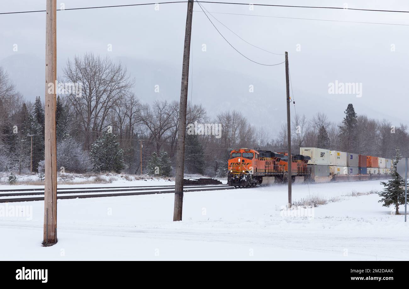 Locomotora bnsf es44dc hi-res stock photography and images - Alamy