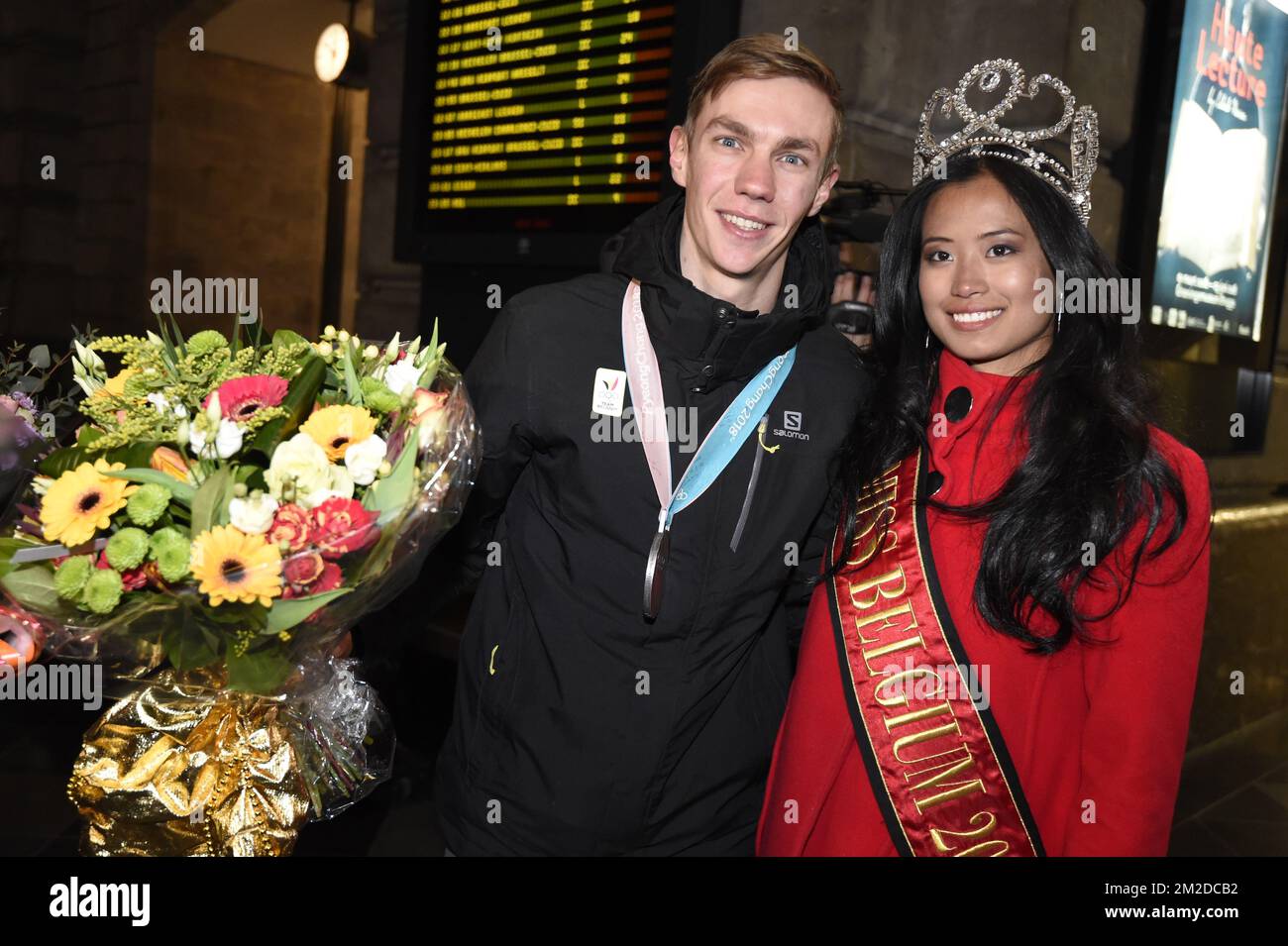 Belgian speed skater and silver medal winner Bart Swings and Miss ...