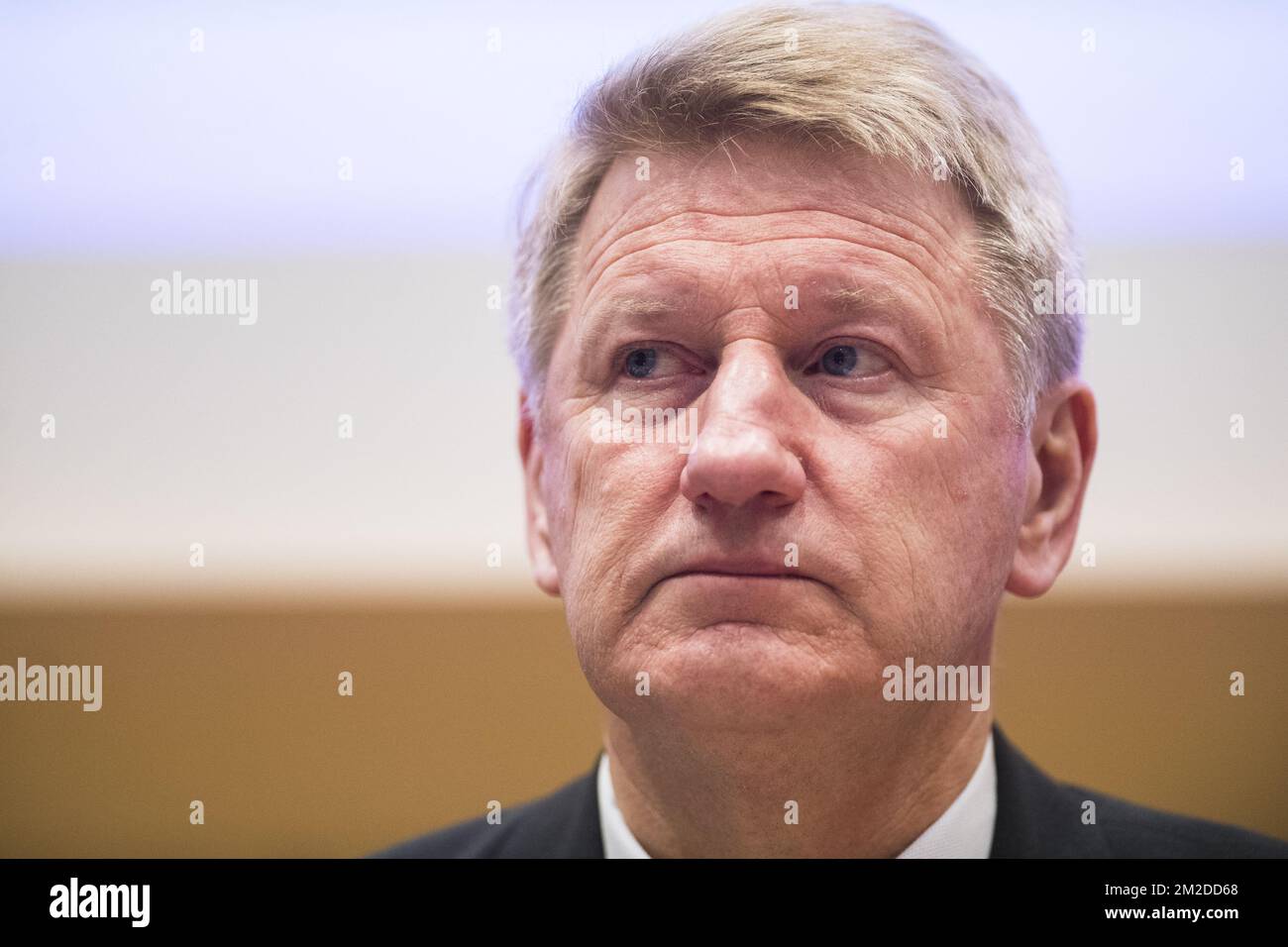 CSC-Transcom Luc Piens pictured during a session of the infrastructure ...