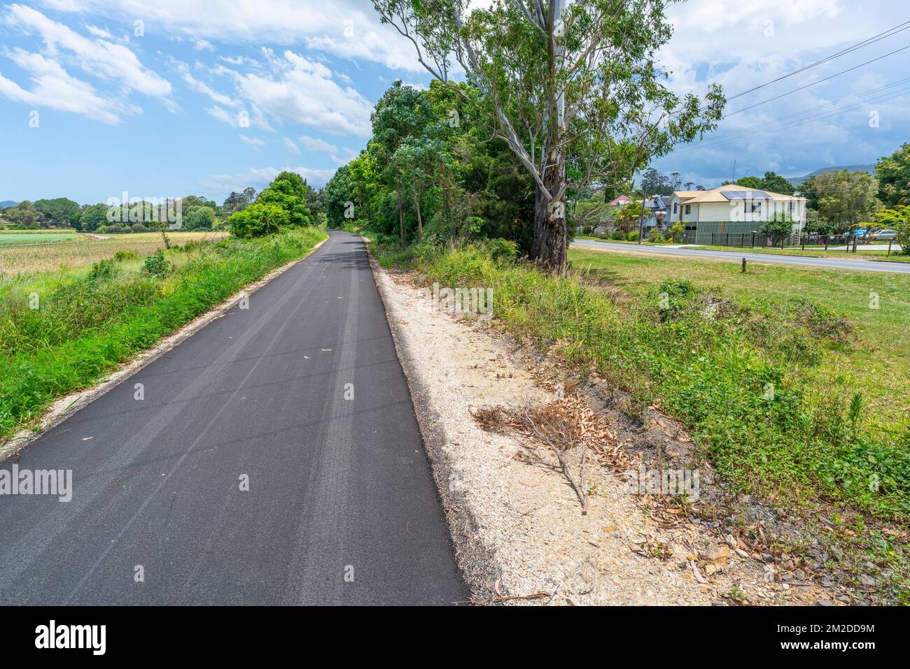 The new Rail Trail on the old northern line at Murwillumbah, northern ...