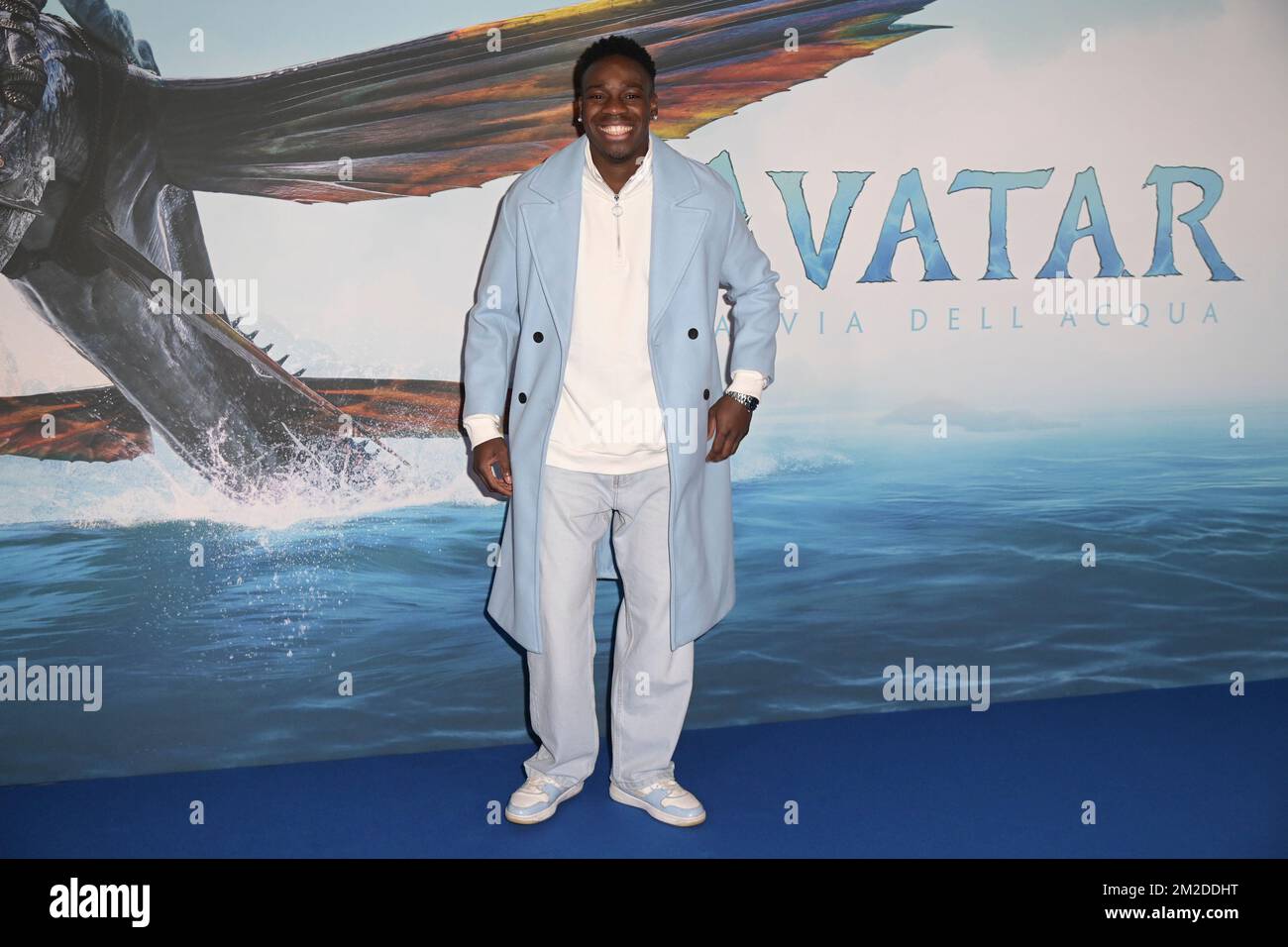 Rome, Italy. 13th Dec, 2022. Nelson Chuck attends the blu carpet of the ...