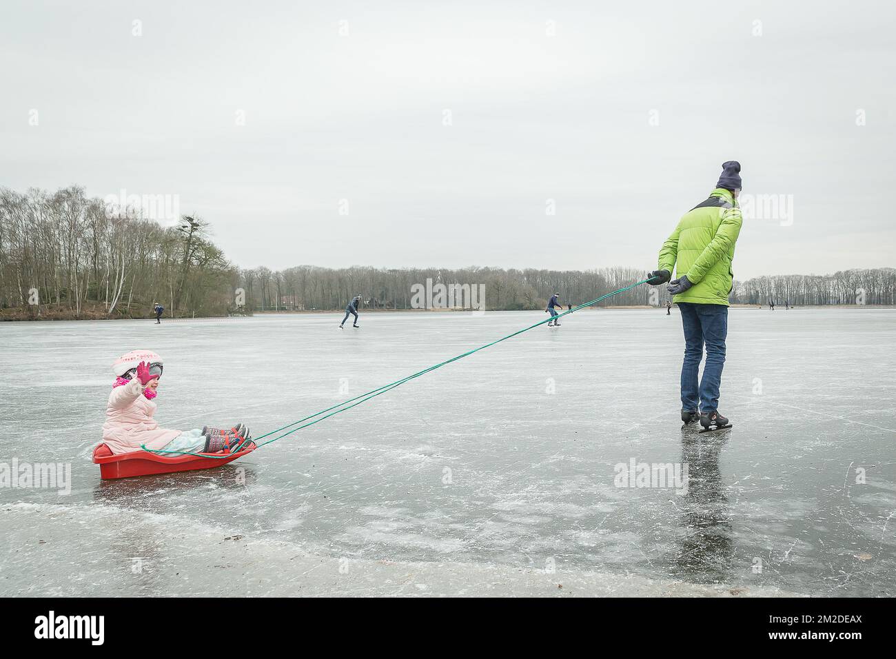 Pulls the sleigh hi-res stock photography and images - Alamy
