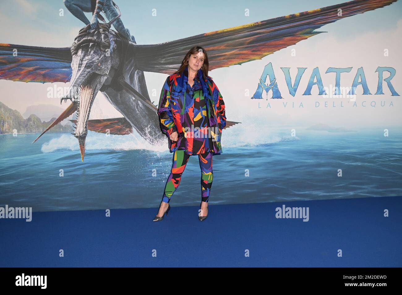 Rome, Italy. 13th Dec, 2022. Michela Giraud attends the blu carpet of ...