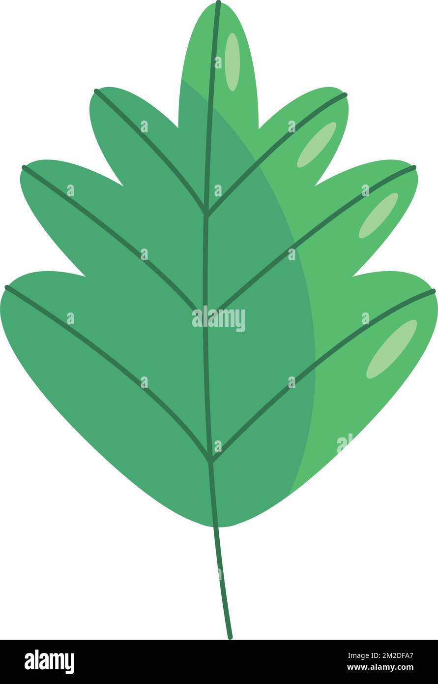 green leave plant foliage icon Stock Vector Image & Art - Alamy