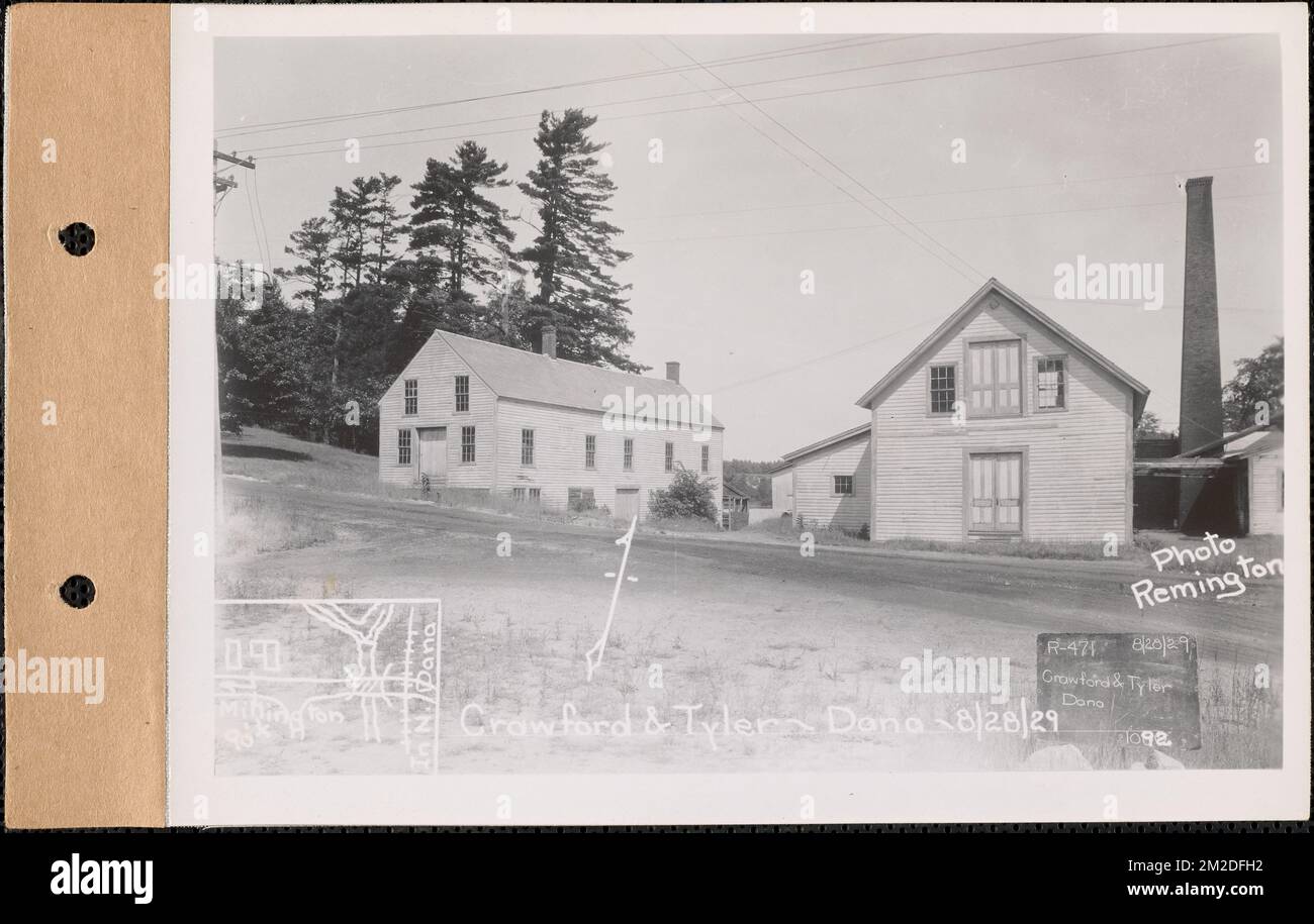 Crawford & Tyler, mill, North Dana, Dana, Mass., Aug. 28, 1929 : Parcel ...