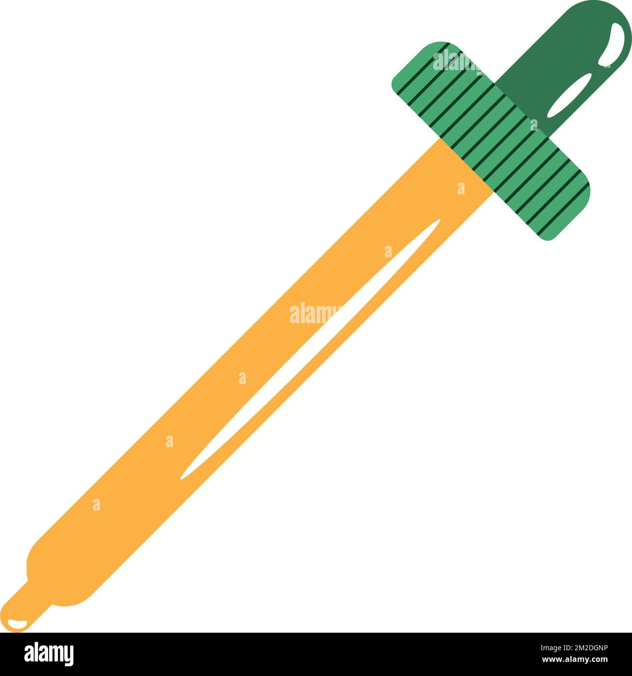 dropper medical tool isolated icon Stock Vector Image & Art - Alamy