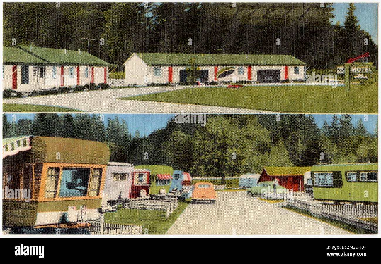 Crest trailer park hi-res stock photography and images - Alamy