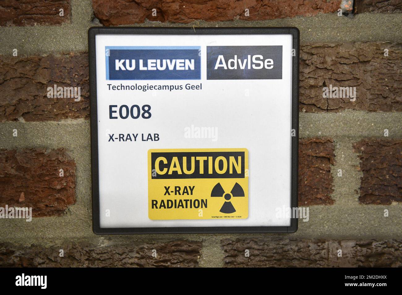 Illustration picture shows the new nuclear radiation laboratory of the ...