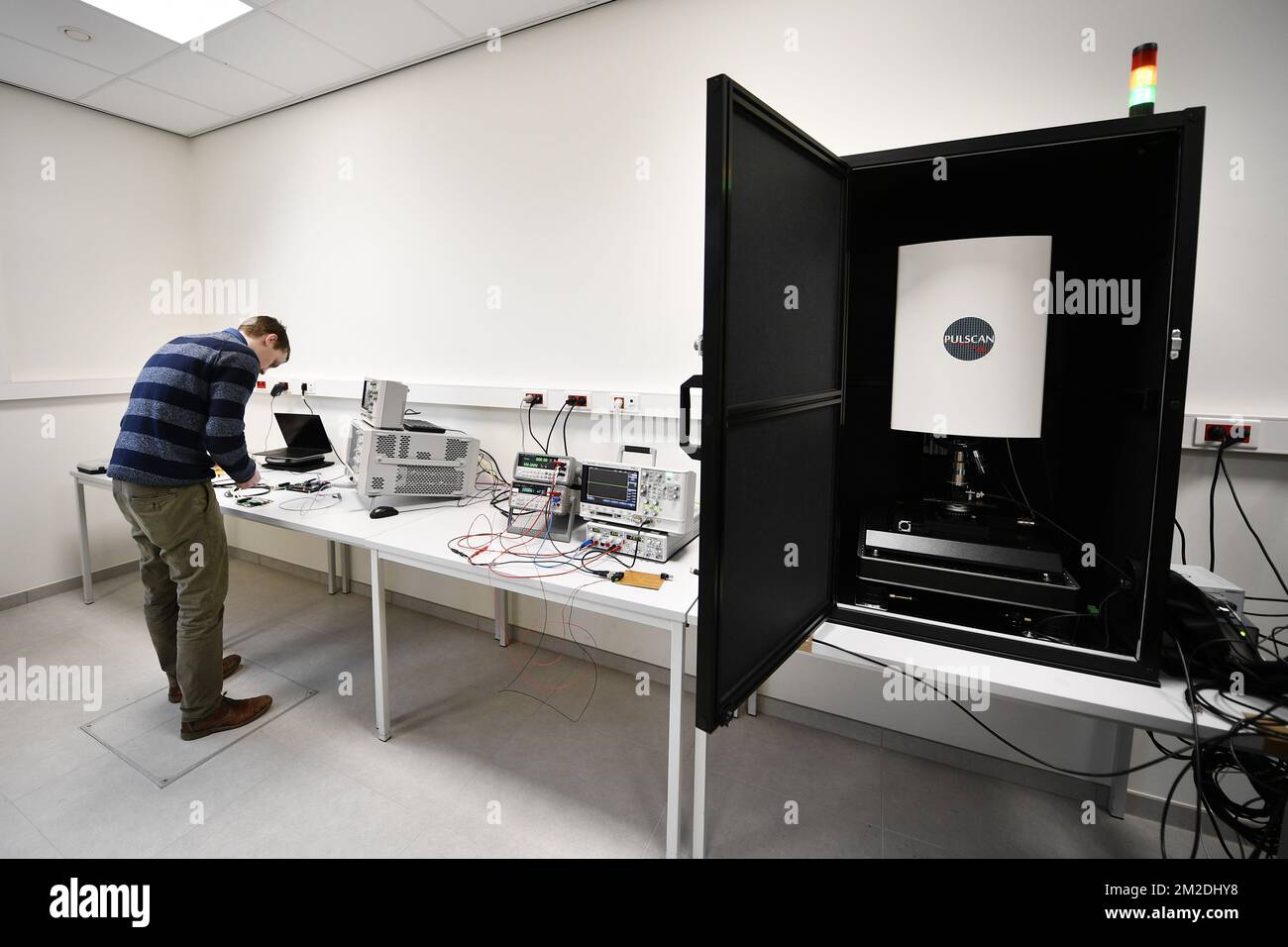 Illustration picture shows the TPA (Two Photon Absorbtion) laser at the ...