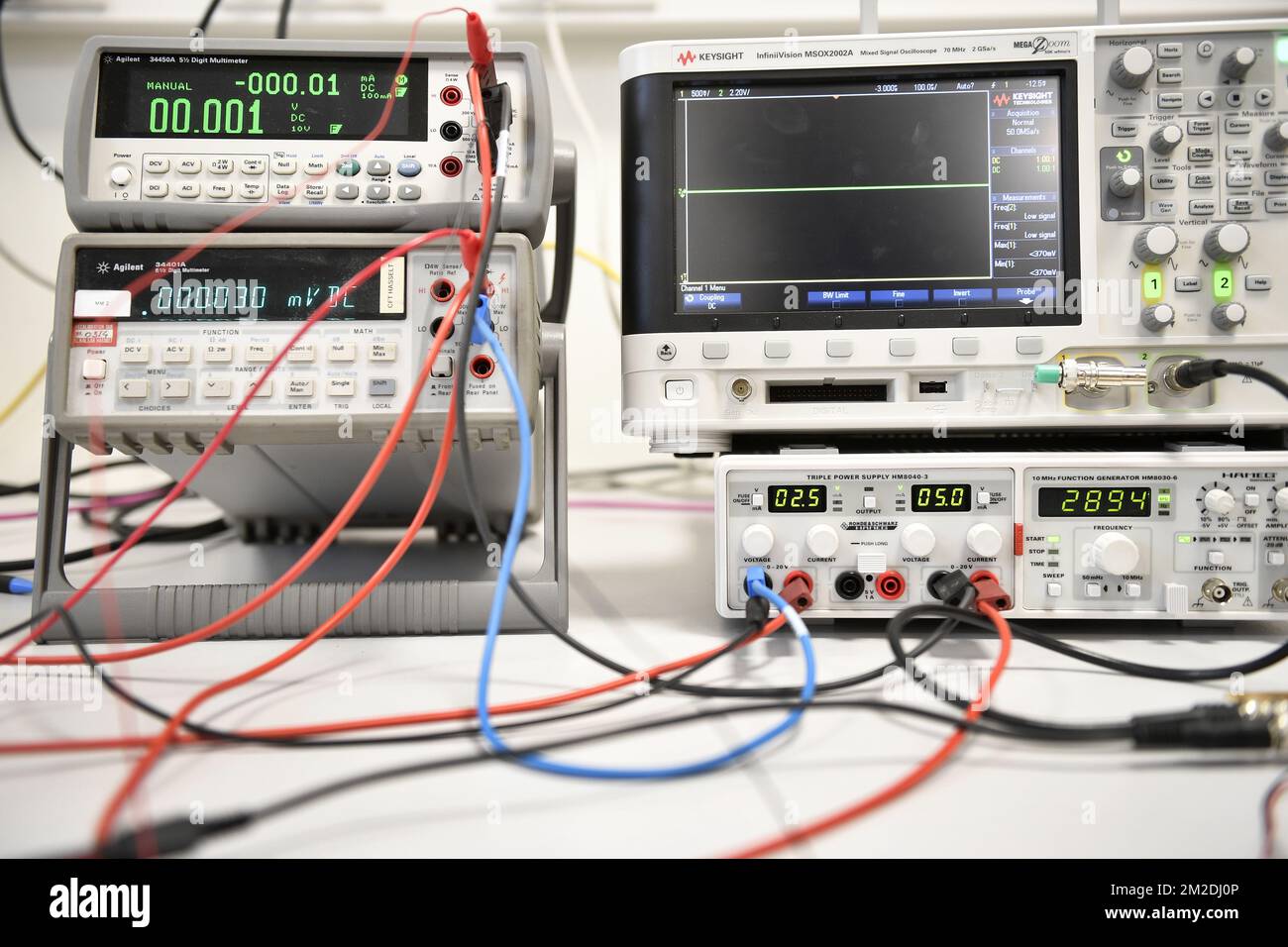 Illustration picture shows the new nuclear radiation laboratory of the ...
