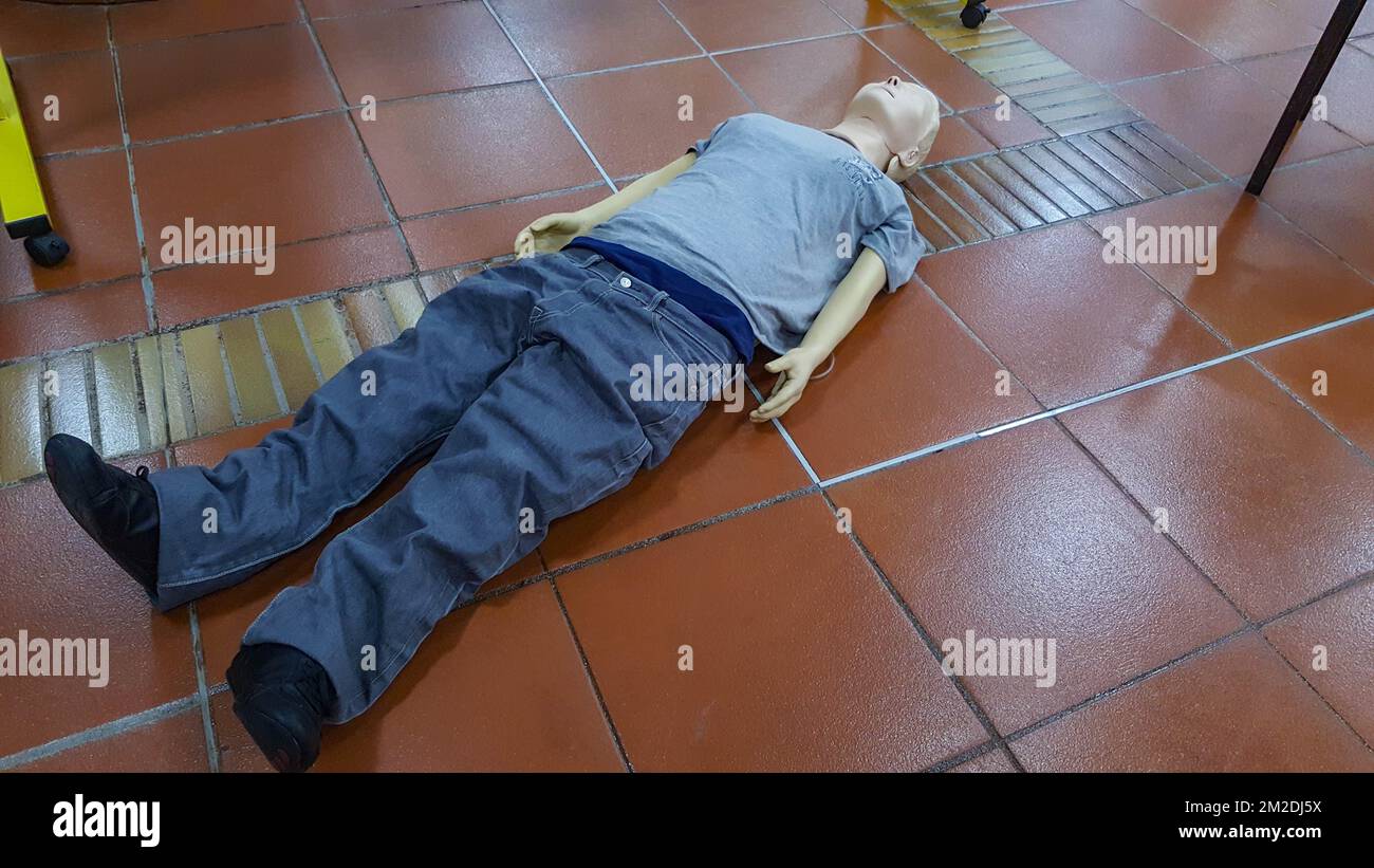 First aid training mannequin. | Mannequin formation premiers secours ...
