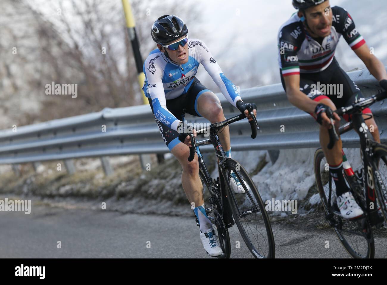 Belgian Ben Hermans of Israel Cycling Academy pictured in action during ...