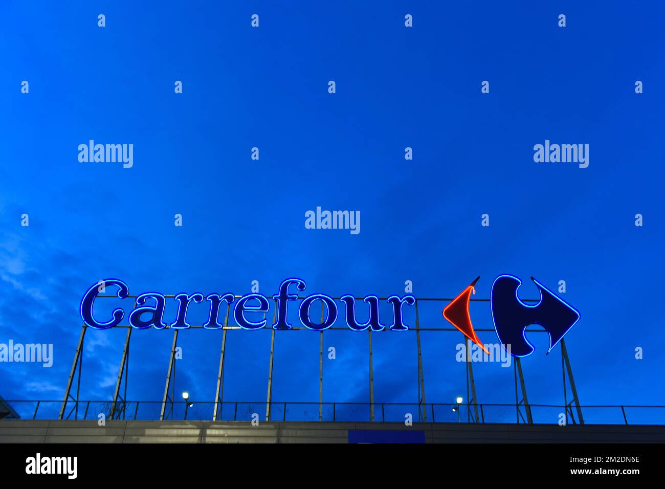 Supermarket | Supermarché 12/03/2018 Stock Photo - Alamy