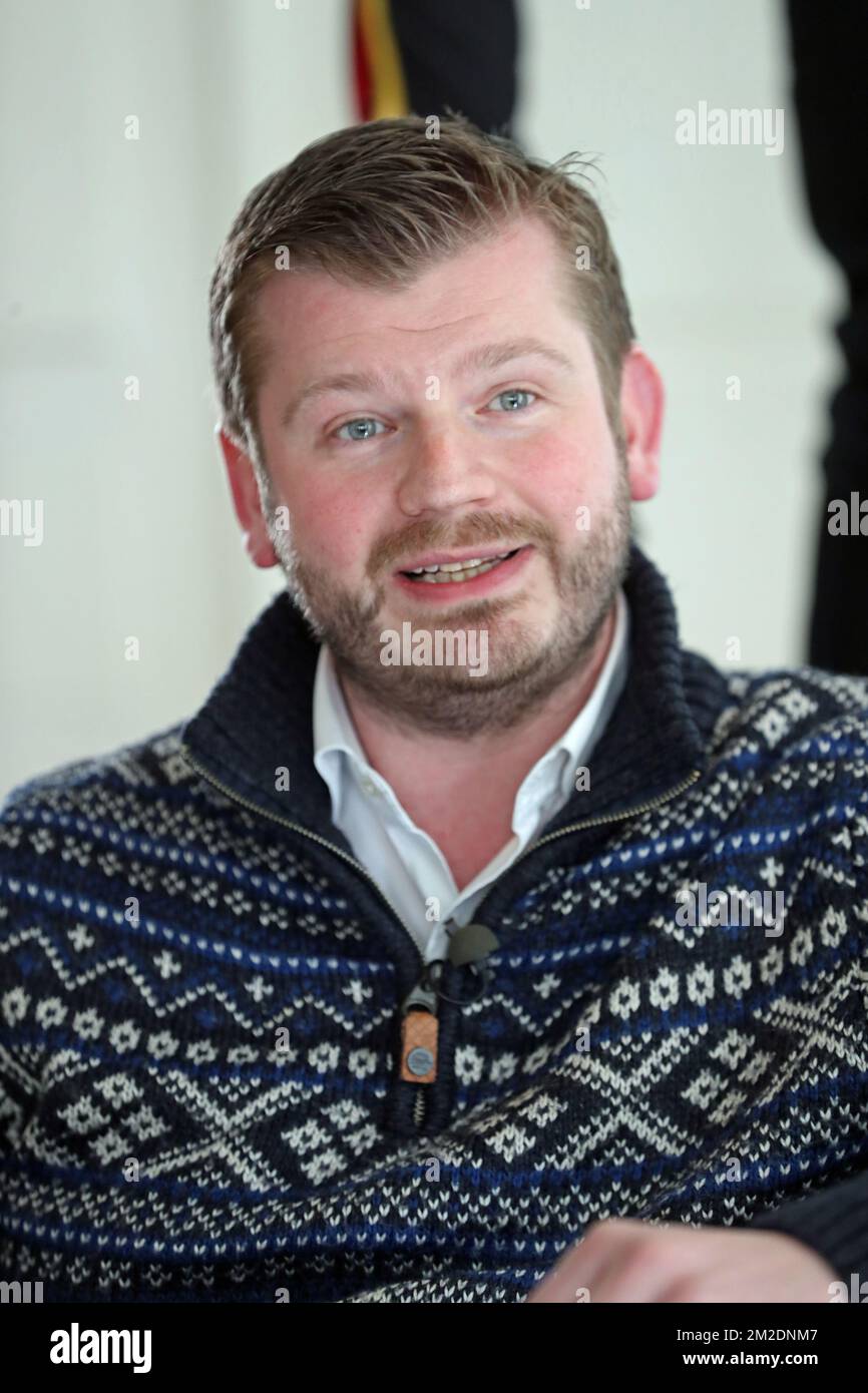 KBVB-URBSFA marketing manager Benjamin Goeders pictured at the ...