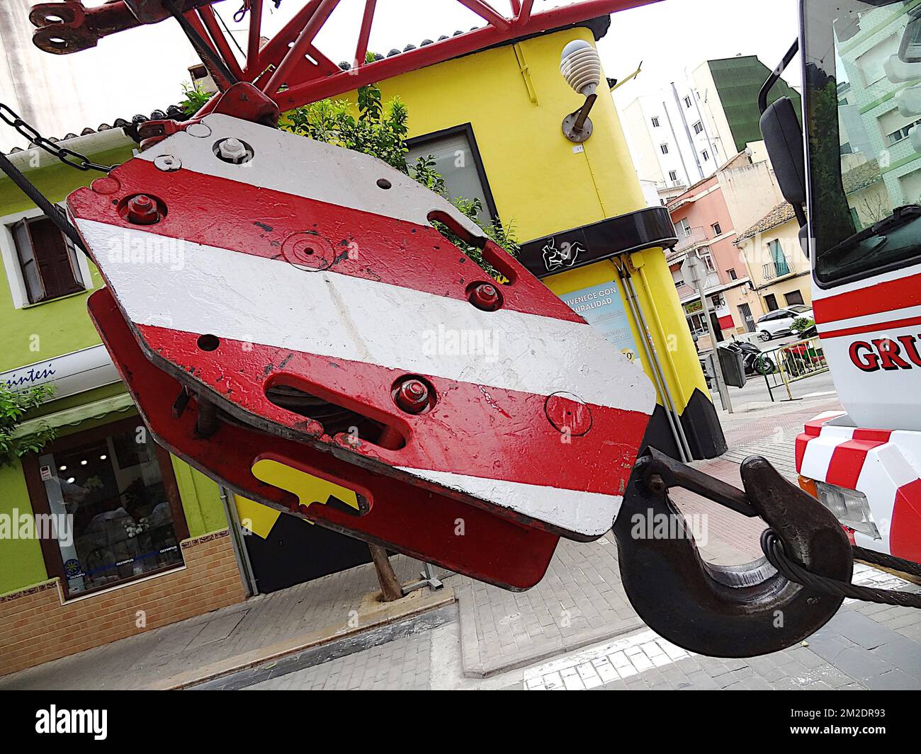 Engin de levage hydraulique hi-res stock photography and images - Alamy