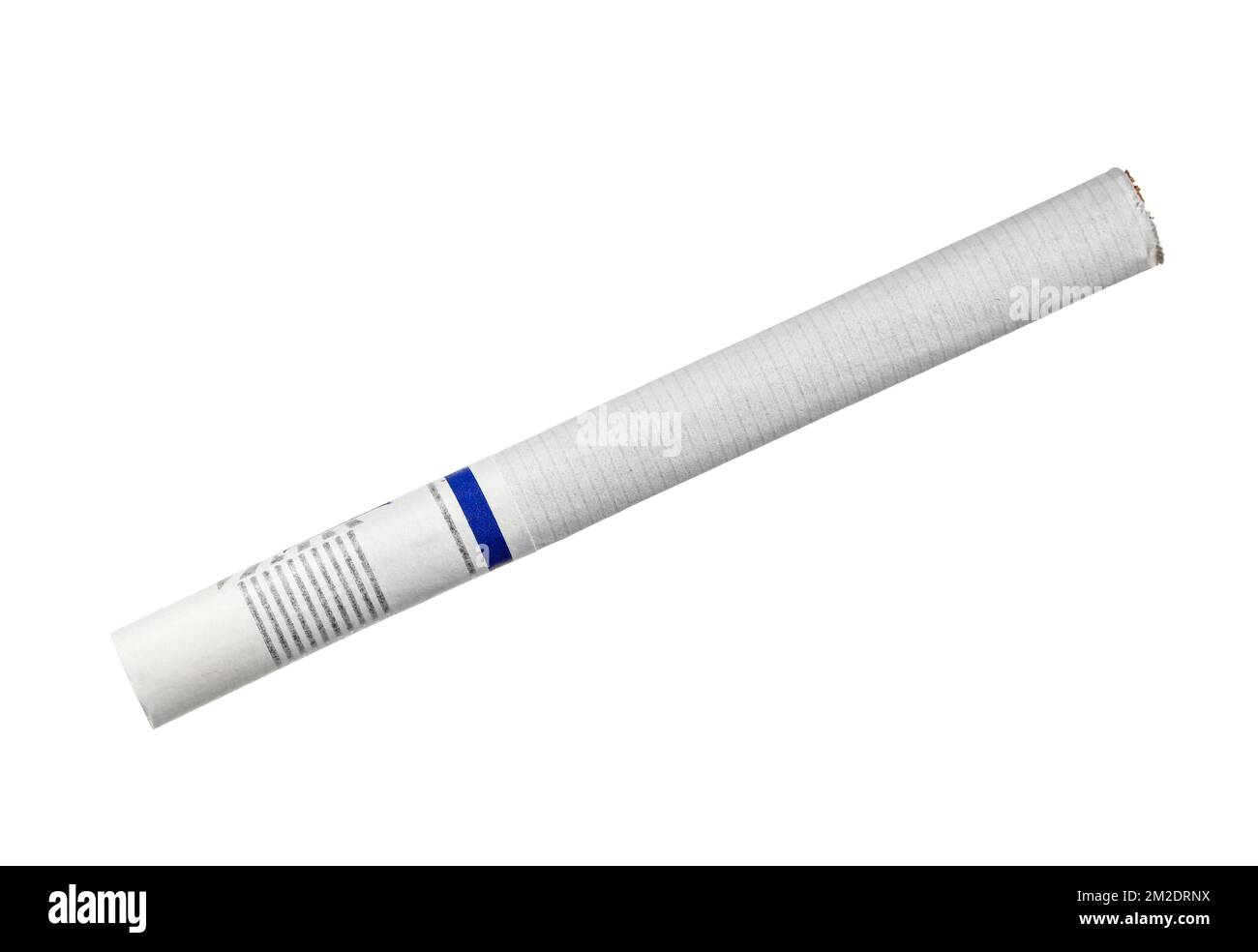 Whole cigarette isolated on white background Stock Photo - Alamy
