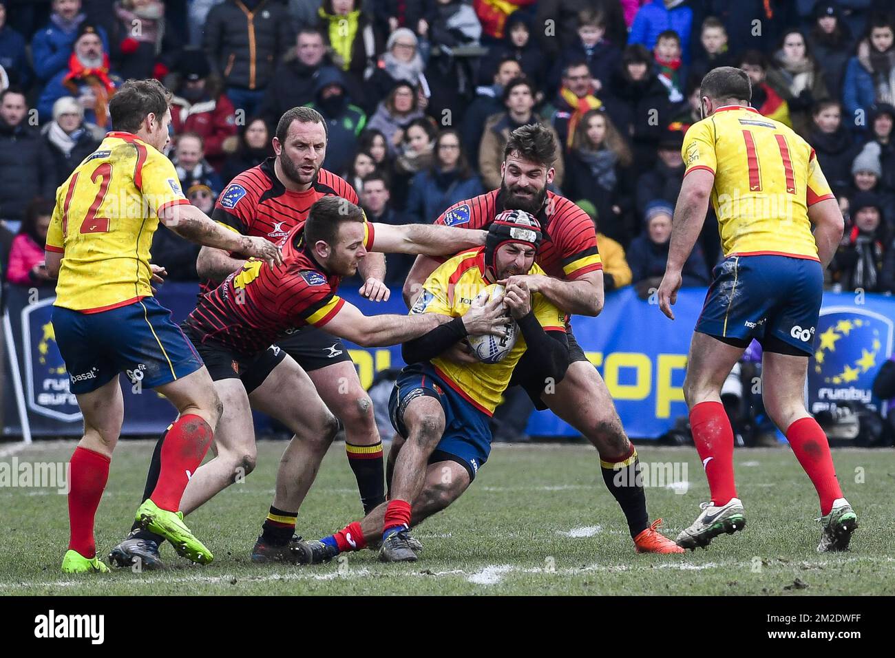 Illustration picture shows the game between the Black Devils, Belgian ...