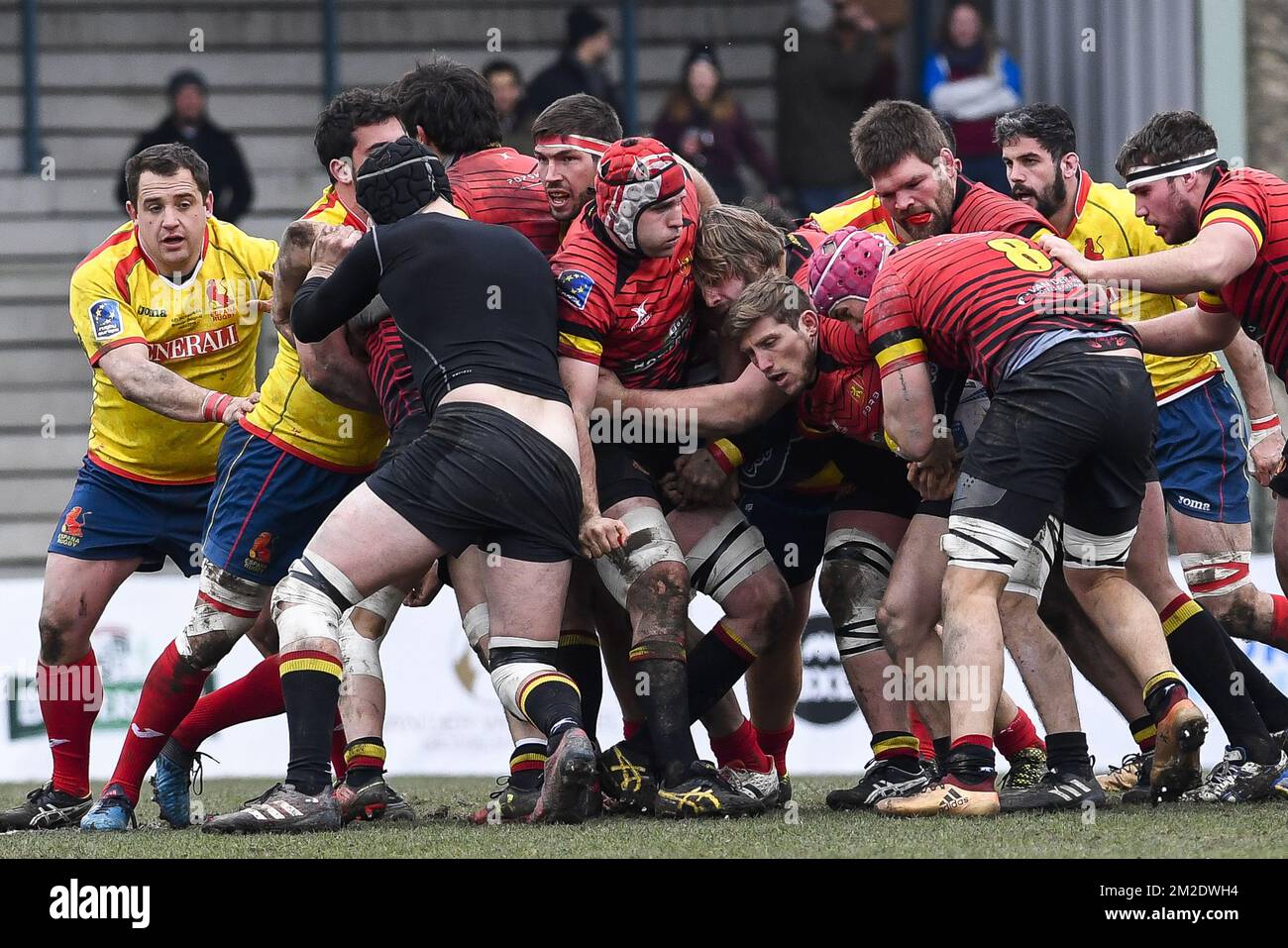 Illustration picture shows the game between the Black Devils, Belgian ...