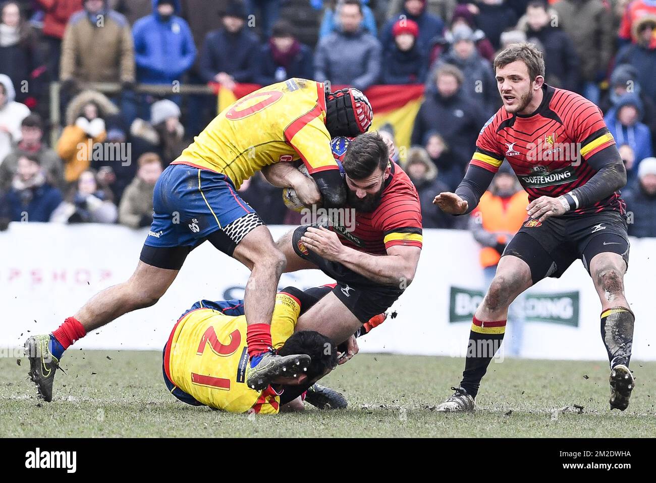 Illustration picture shows the game between the Black Devils, Belgian ...