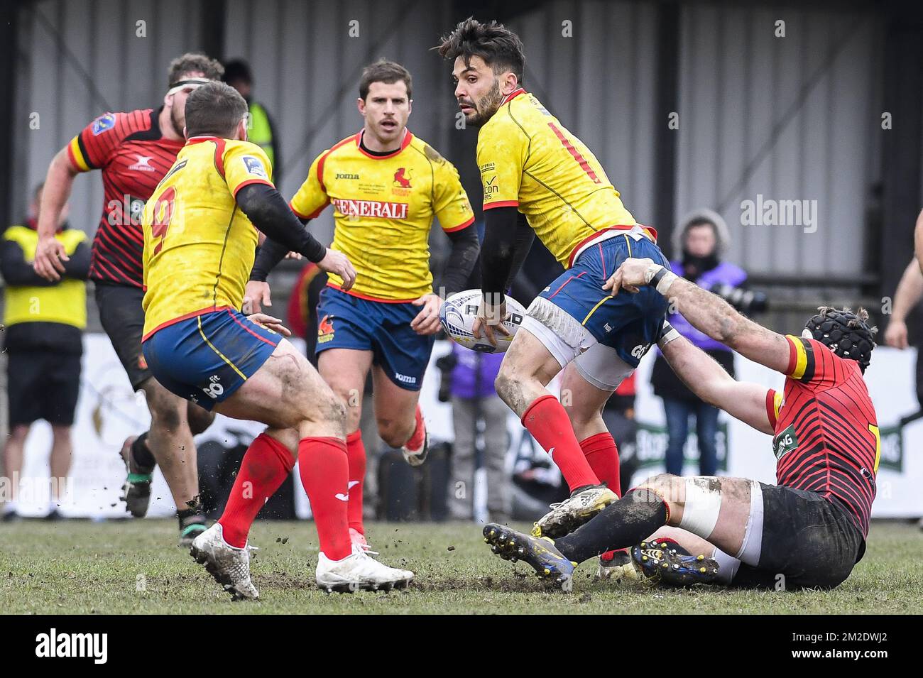 Illustration picture shows the game between the Black Devils, Belgian ...