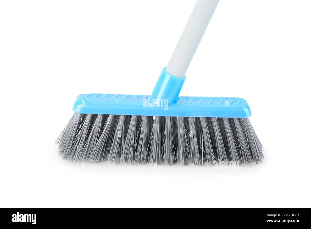 Cleaning broom on white background, closeup Stock Photo - Alamy